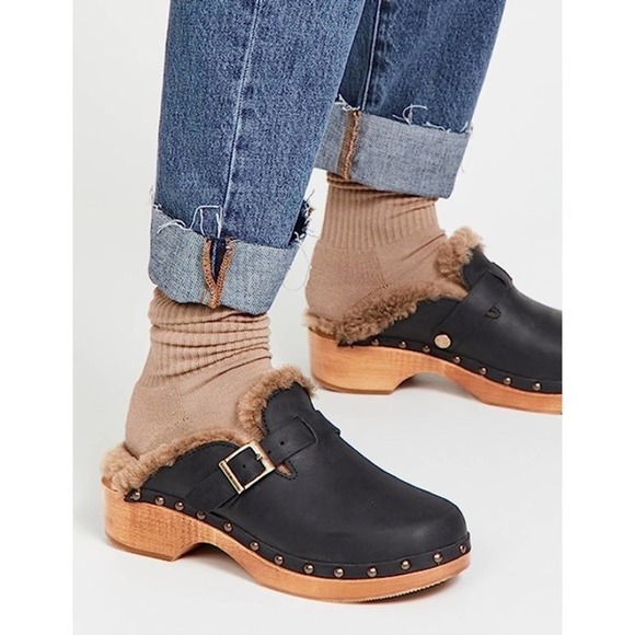 Re/Done | Shoes | Redone 7s Shearling Clog Mules | Poshmark